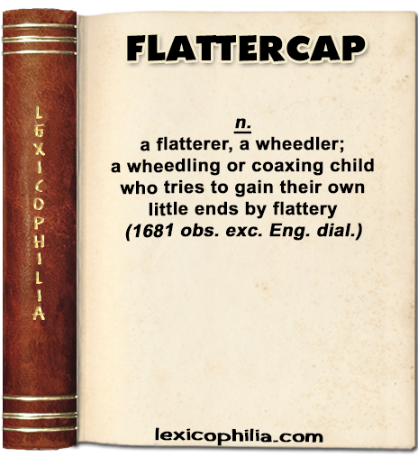 Word of the Day: FLATTERCAP – Lexicophilia
